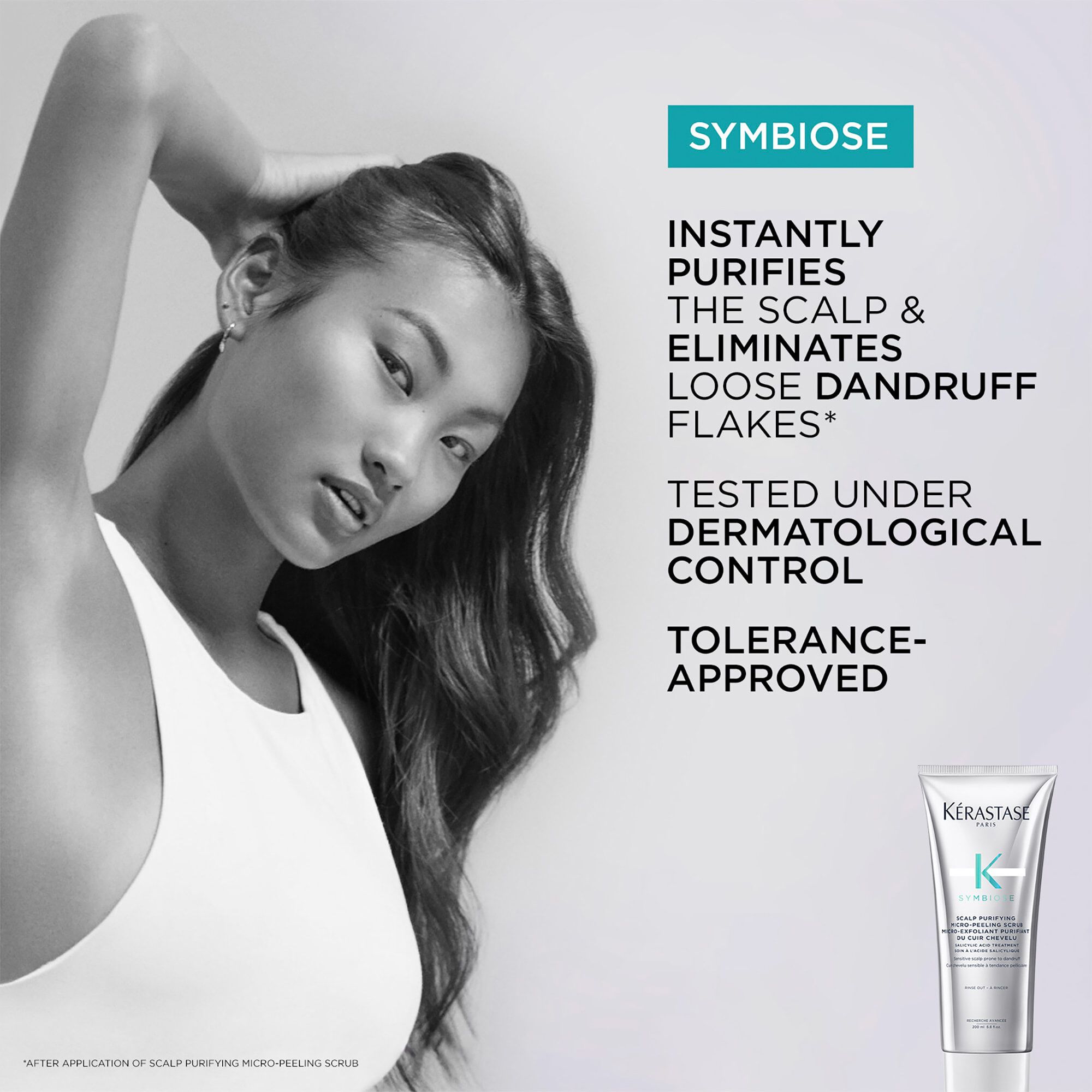 Symbiose Scalp Purifying Micro-Peeling Scrub - Kérastase CA
